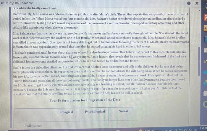 Solved Using the results of the four Ps formulation, | Chegg.com