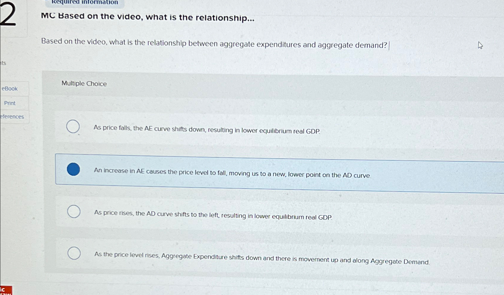 Solved MC Based on the video, what is the | Chegg.com