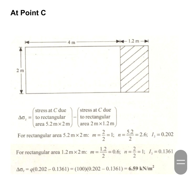 Solved 1. The plan of a uniformly loaded rectangular area is | Chegg.com