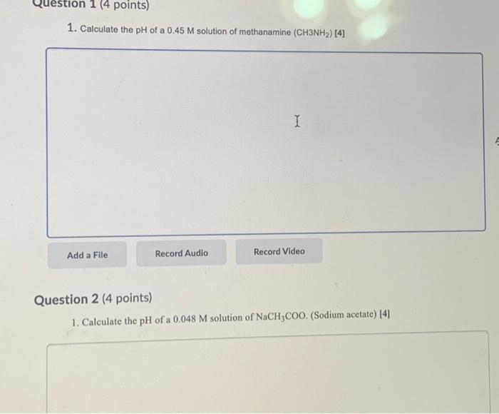 Solved Please answer Question 1 and 2. Show your steps and | Chegg.com