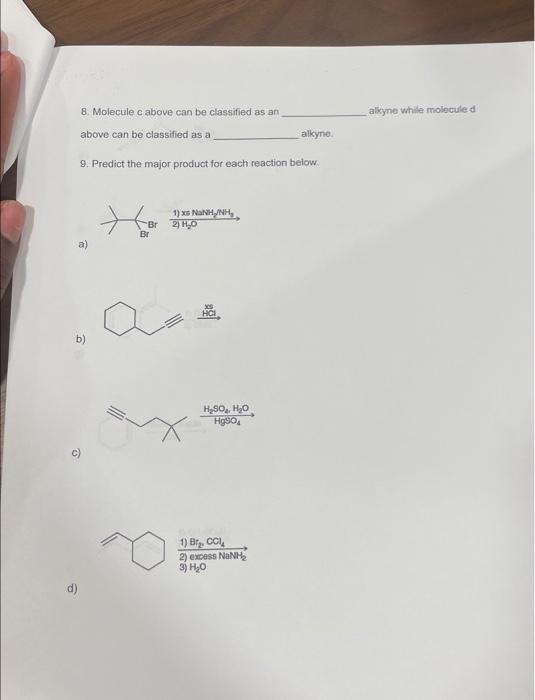Solved 1. Draw the mechanism for the reaction of cyclohexene | Chegg.com