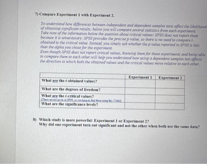 Solved 3) State your statistical hypotheses: HA : H0 : 4) | Chegg.com