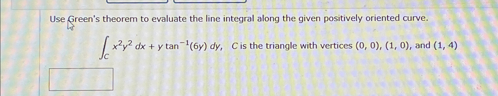 Solved Use Green's theorem to evaluate the line integral | Chegg.com