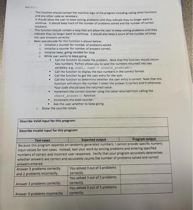 Solved Using a modular approach as described in these | Chegg.com
