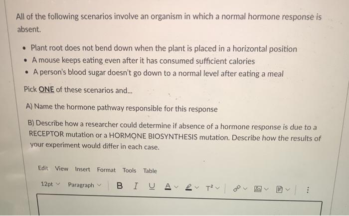 Solved Please choose ONE scenario to answer. | Chegg.com