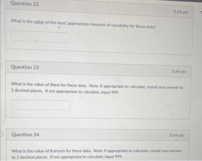 Solved Data 1: Use the data presented below for the | Chegg.com