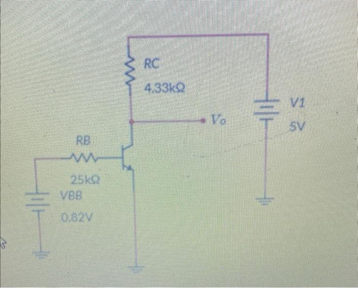 Solved The parameters of transistor in the circuits shown in | Chegg.com