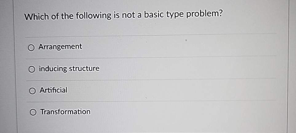 Solved Which of the following is not a basic type | Chegg.com