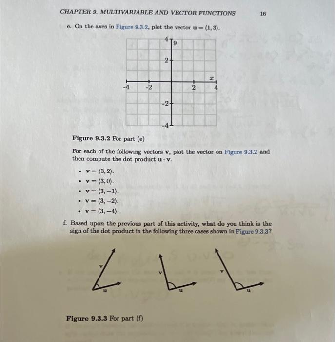 Solved CHAPTER 9. MULTIVARIABLE AND VECTOR FUNCTIONS 16 e. | Chegg.com