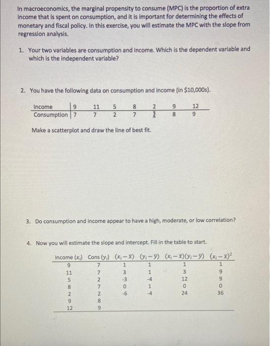 Solved In macroeconomics, the marginal propensity to consume | Chegg.com