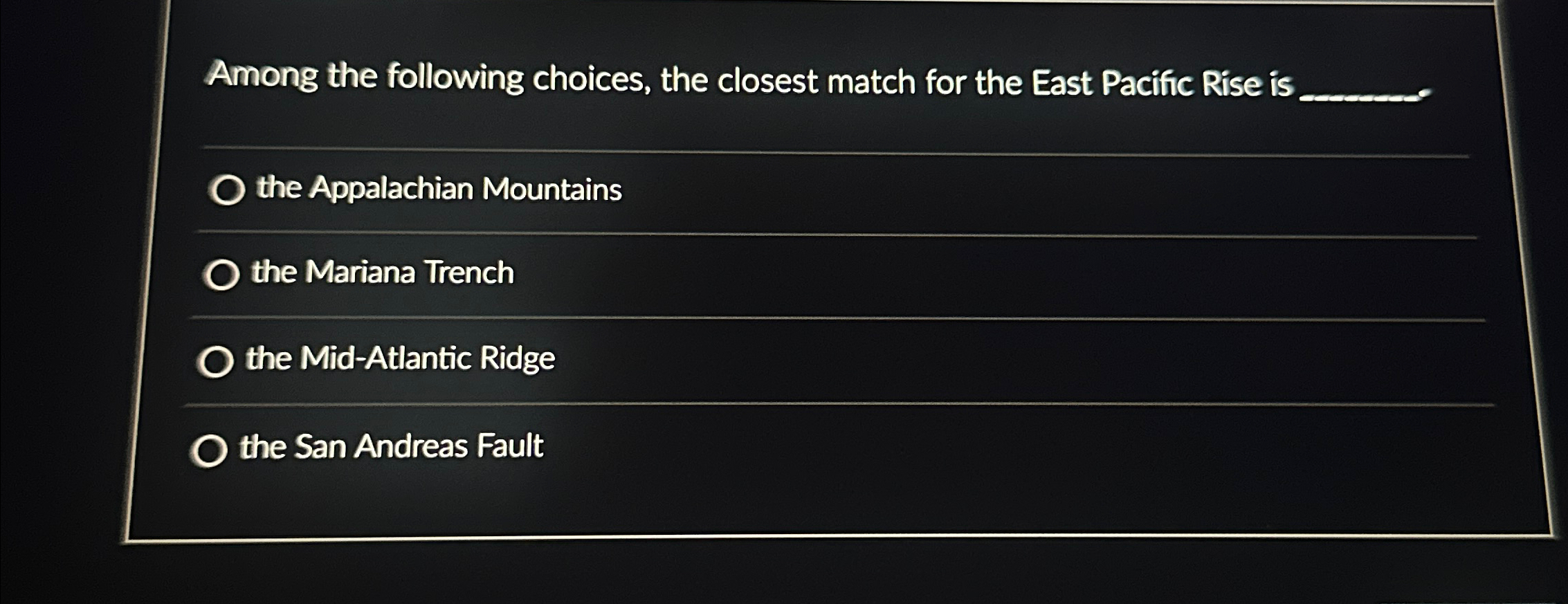 Solved Among the following choices, the closest match for | Chegg.com