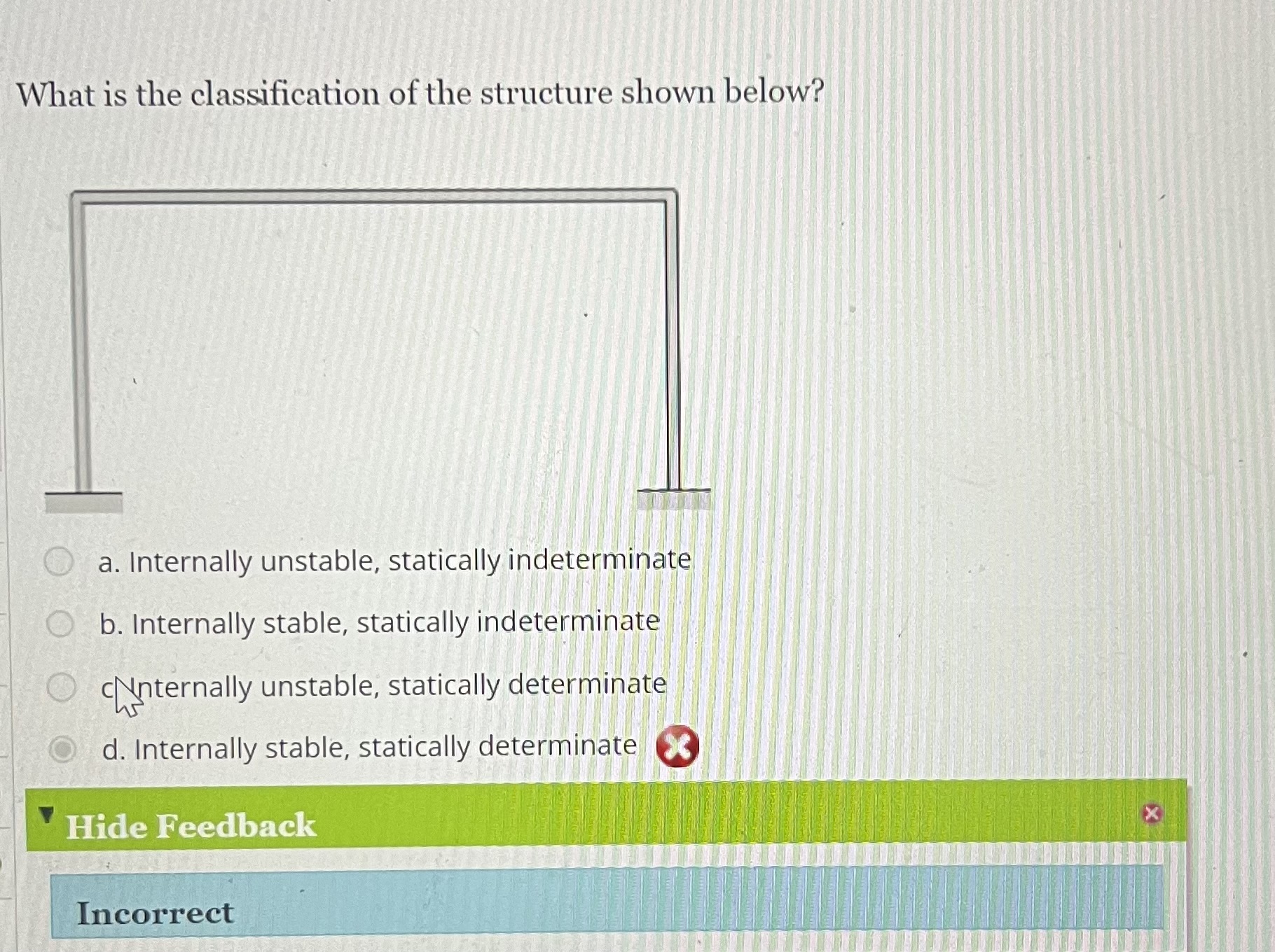 Solved What Is The Classification Of The Structure Shown 8336