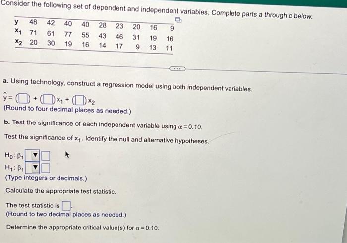 Solved Consider the following set of dependent and | Chegg.com