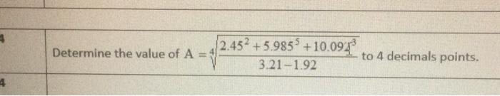 Solved Determine the value of | Chegg.com