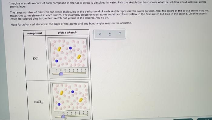 Solved Imagine a small amount of each compound in the table | Chegg.com