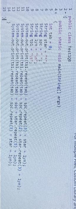Solved Modify The Program Below To Output The 5 Trees As