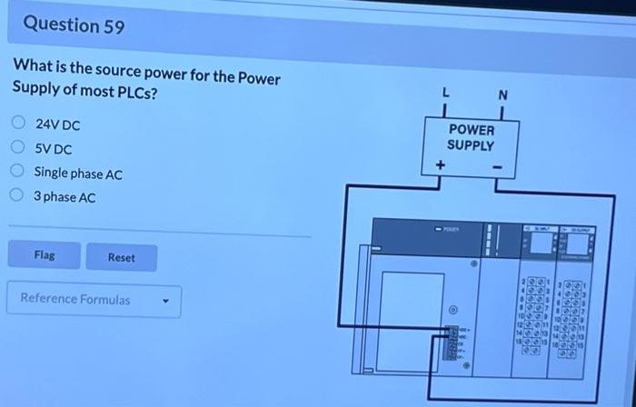 Solved What is the source power for the Power Supply of most | Chegg.com