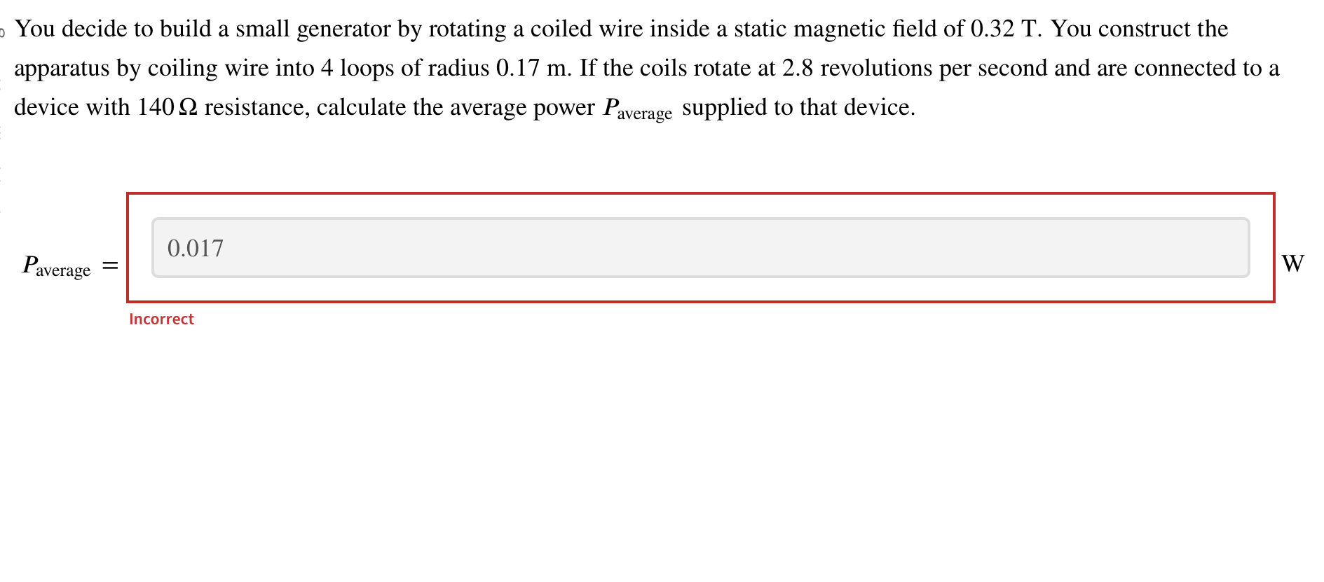 Solved You decide to build a small generator by rotating a | Chegg.com