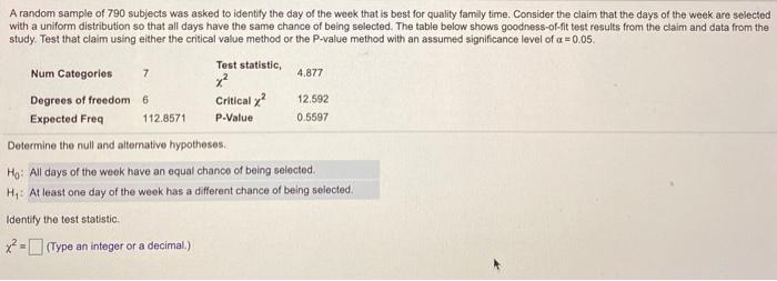 Solved c. dentify the critical value. (Type an integer or a | Chegg.com