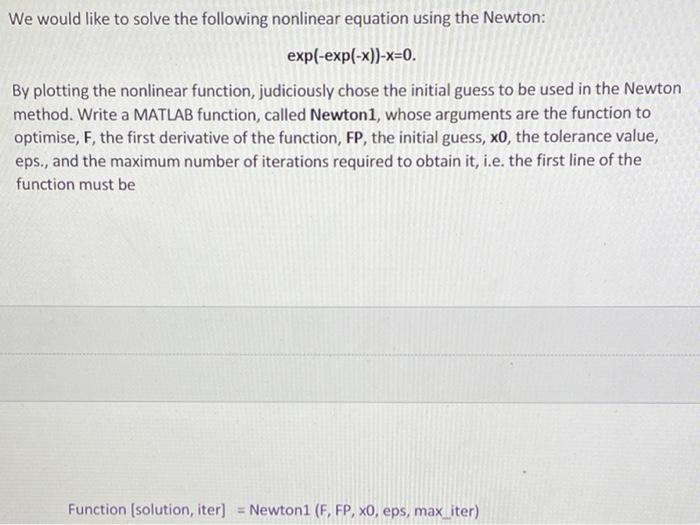 Solved Please Use Matlab And Please Follow The Directions