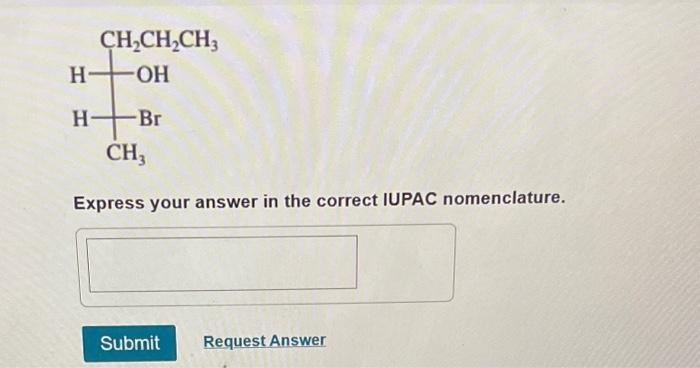 Solved CH3CH(OH)(CH2)4CH(OH)C(CH3)3 Enter the correct IUPAC | Chegg.com