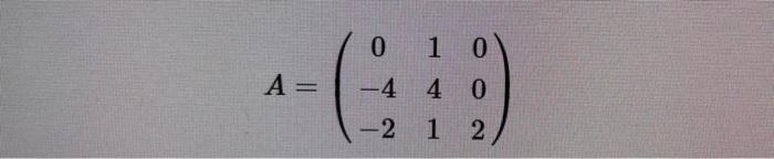 Solved please find the jordan basis and the matrix form . | Chegg.com