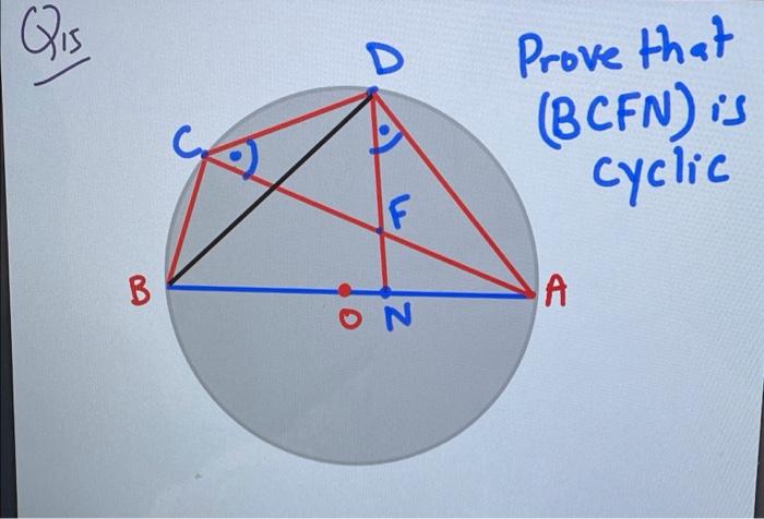 Solved Prove that (BCFN) is Cyclic F A B ON Qis Prove that | Chegg.com