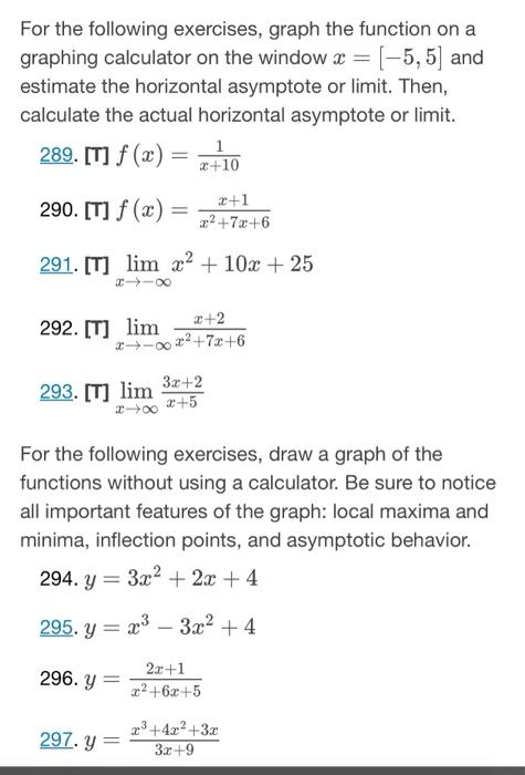 For The Following Exercises Graph The Function On A 5560