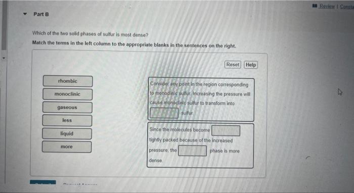 Solved Below what pressure will solid sulfur sublime? | Chegg.com