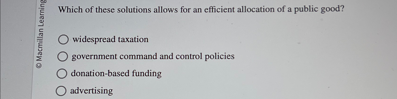 Solved Which of these solutions allows for an efficient | Chegg.com