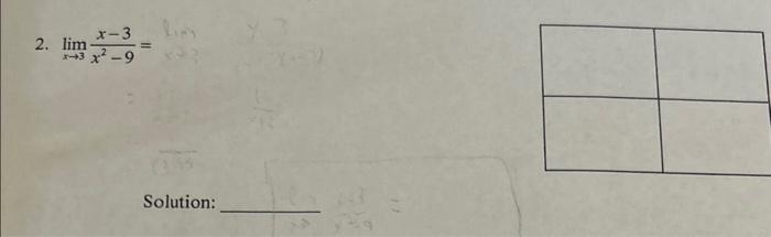 Solved Determine each limit algebraically. Verify your | Chegg.com