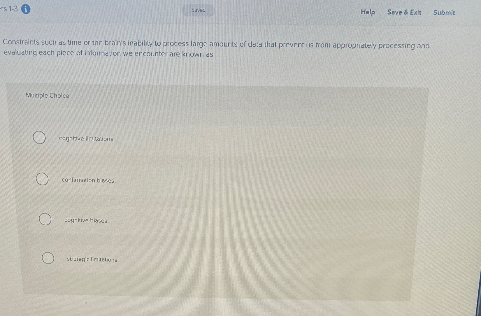 Solved rs 1-3 ﻿iHelpSave & ExitSubmitConstraints such as | Chegg.com