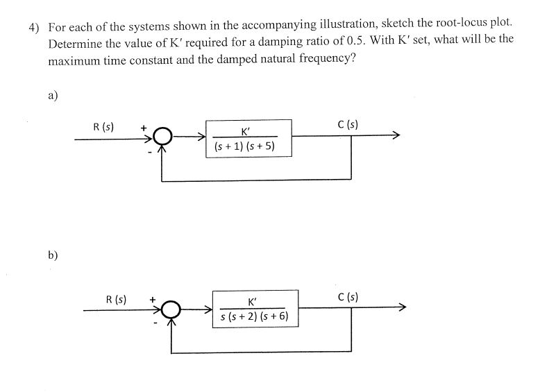 Solved For each of the systems shown in the accompanying | Chegg.com