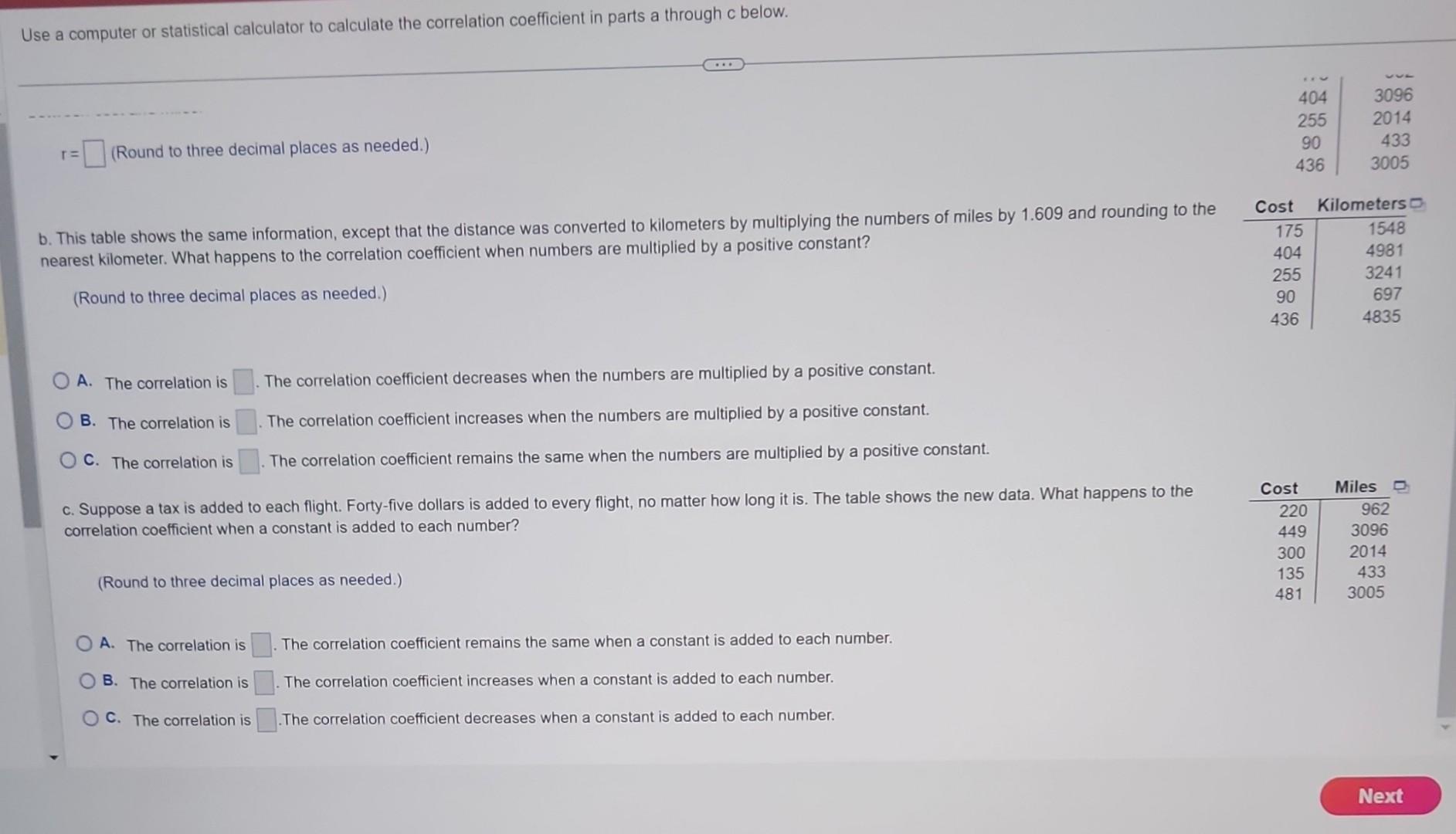 Solved Use a computer or statistical calculator to calculate | Chegg.com