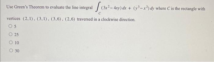 Solved Use Green's Theorem to evaluate the line integral | Chegg.com