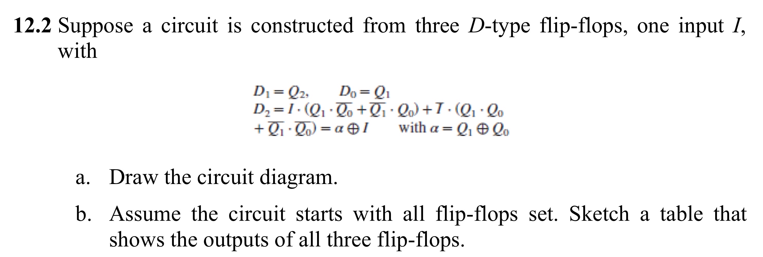Solved 12.2 ﻿Suppose a circuit is constructed from three | Chegg.com