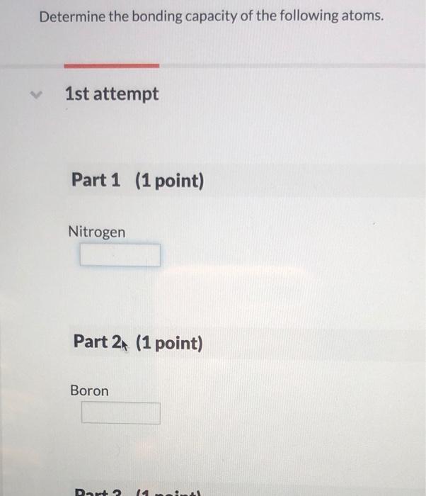 Solved Determine the bonding capacity of the following | Chegg.com