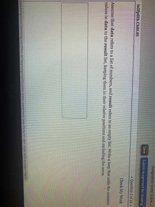 Solved Assignment Score: 0.00% Save Submit Assignment for | Chegg.com