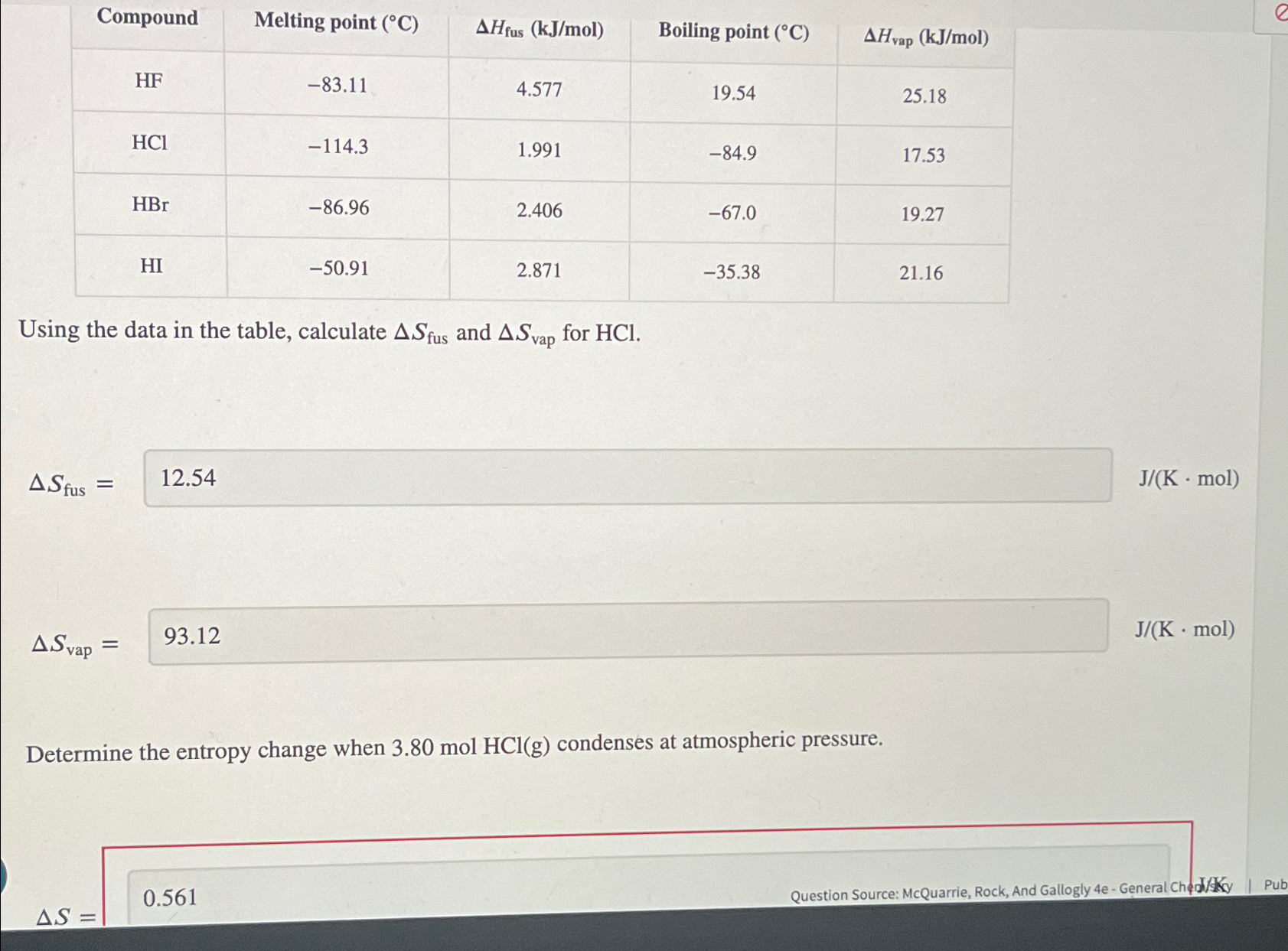 Solved \table[[Compound,Melting point | Chegg.com