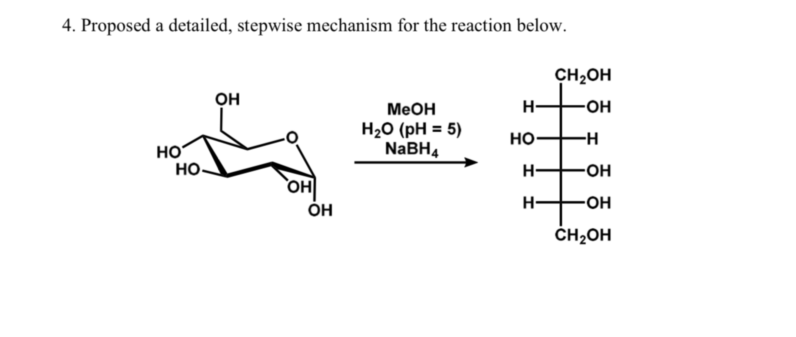 Solved Proposed a detailed, stepwise mechanism for the | Chegg.com