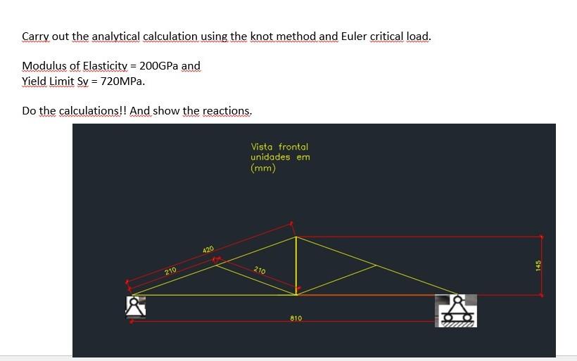 Carry out the analytical calculation using the knot | Chegg.com