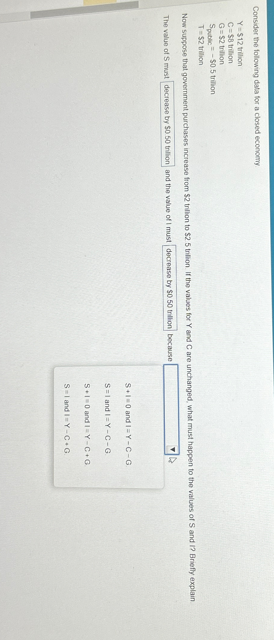 Solved Consider the following data for a closed | Chegg.com