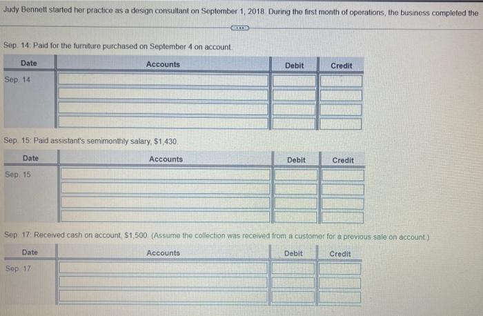 Solved Requirements 1. Record each transaction in the | Chegg.com Solved Requirements 1. Record each transaction in the | Chegg.com