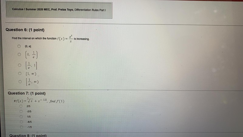 Solved Question 4: (1 point) Given f(3) =5, 8(3) = 1.1, 8(3) | Chegg.com Solved Question 4: (1 point) Given f(3) =5, 8(3) = 1.1, 8(3) | Chegg.com
