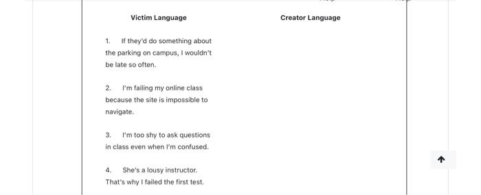 In this activity, you will practice the language of | Chegg.com