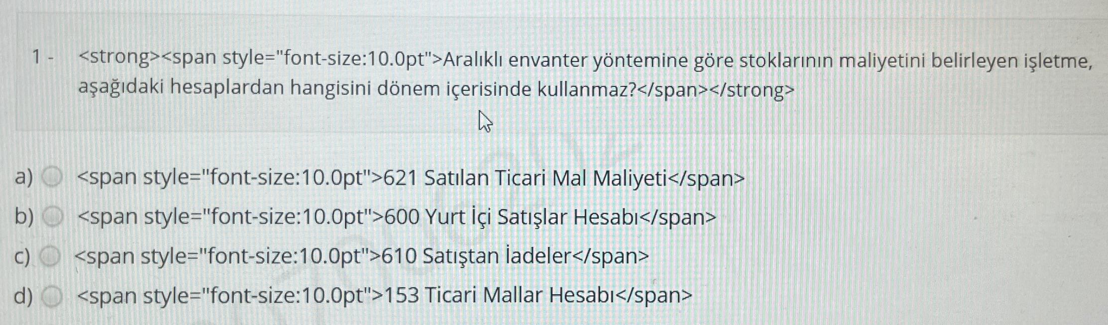 Solved 1 - ﻿a) ﻿b) ﻿c) ﻿d) | Chegg.com