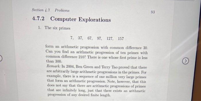 Solved Section 4.7 Problems 4.7.2 Computer Explorations 1. | Chegg.com