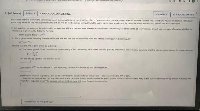 reletionship is given by the folion g formale. Yearly | Chegg.com