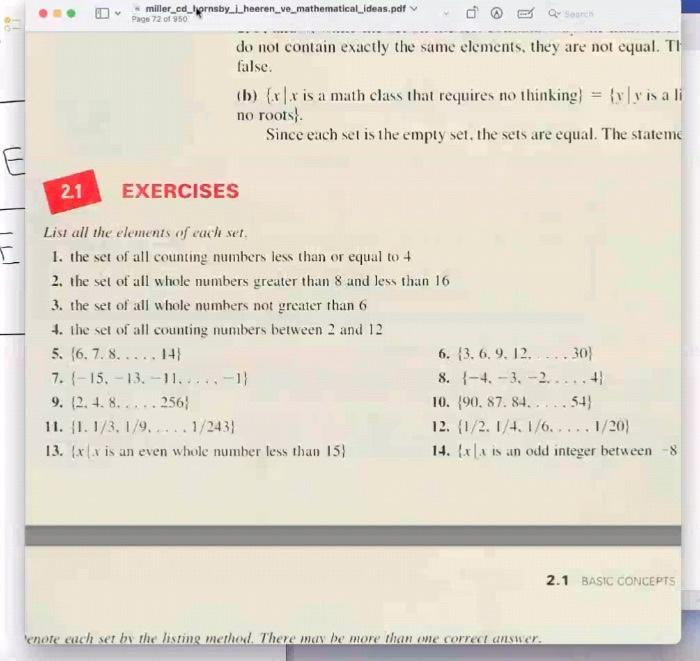 Solved 23. the set of all rational numbers 24. the set of | Chegg.com