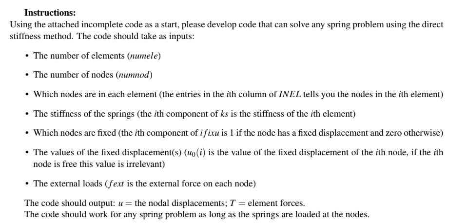 Solved Instructions: Using the attached incomplete code as a | Chegg.com